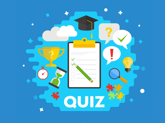 Tipos de quizzes na Quiz Class